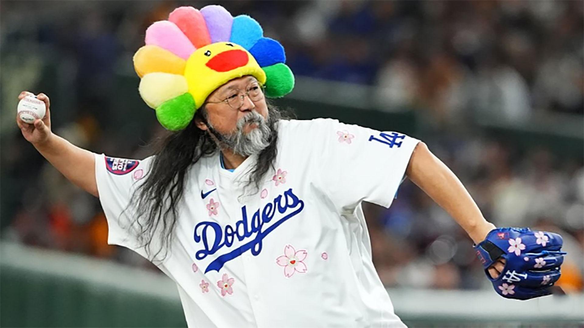 Takashi Murakami steelt de show bij MLB Tokyo Series - JFK