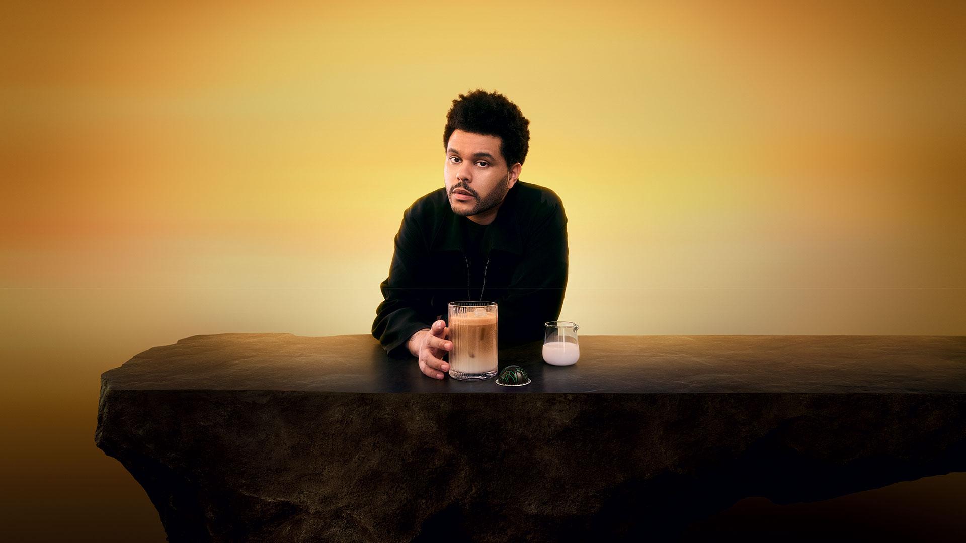 The Weeknd zet zijn naam op nieuwe Nespresso-blend - JFK