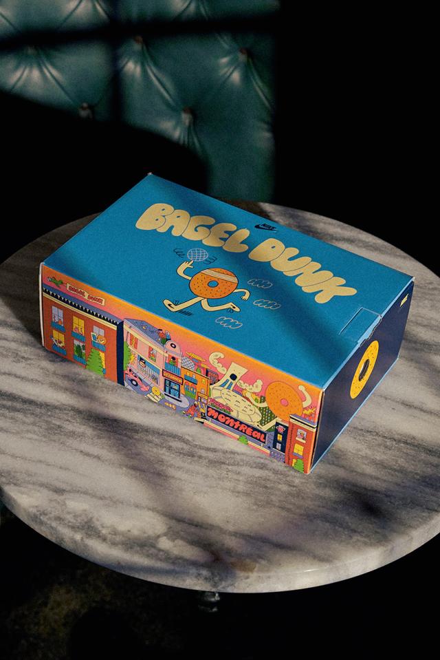 De nieuwe Nike Dunk Low 'Montreal Bagel' wil je bijna opeten