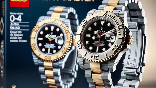 AI creëert fraaie LEGO-horloges: wil je een Rolex of Richard Mille?