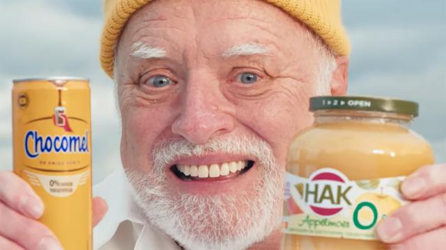 Choco-moes: wat is het? (Chocomel & Hide the Pain Harold)