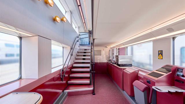 Binnenkijken in de nieuwe TGV M: een luxe designfeestje - JFK