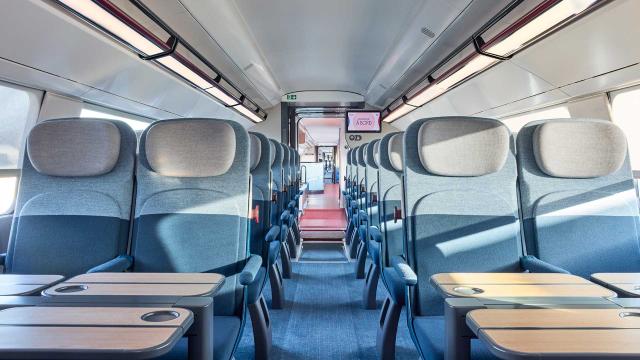 Binnenkijken in de nieuwe TGV M: een luxe designfeestje - JFK
