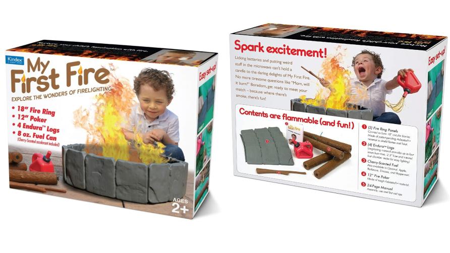 My First Fire laat peuters alvast experimenteren met vuur