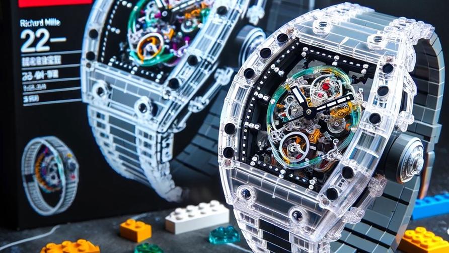 AI creëert fraaie LEGO-horloges: wil je een Rolex of Richard Mille?