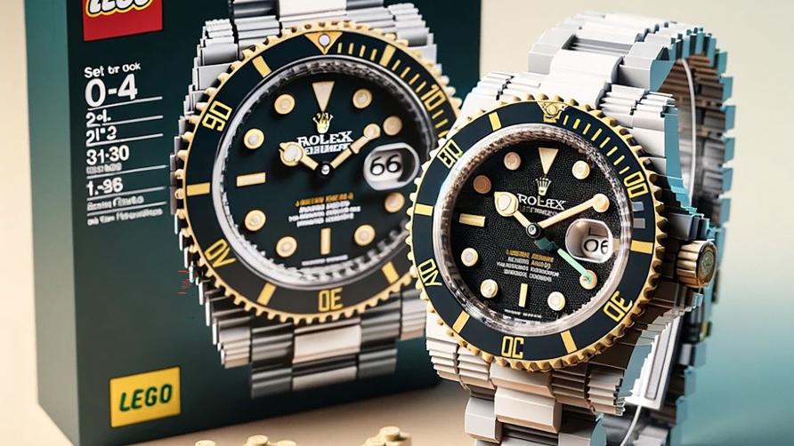 AI creëert fraaie LEGO-horloges: wil je een Rolex of Richard Mille?