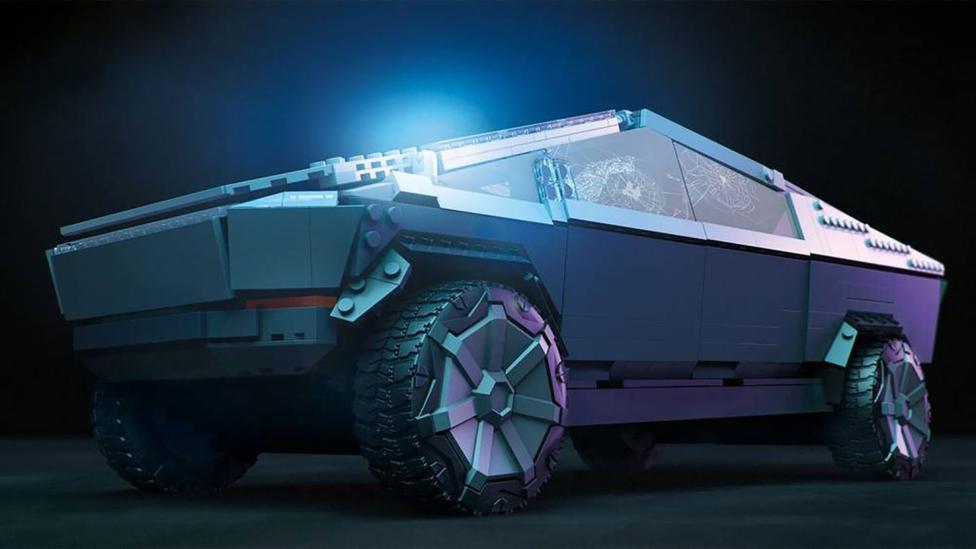 Kruidvat verkoopt grote 'Lego' Tesla Cybertruck voor een prikkie - JFK