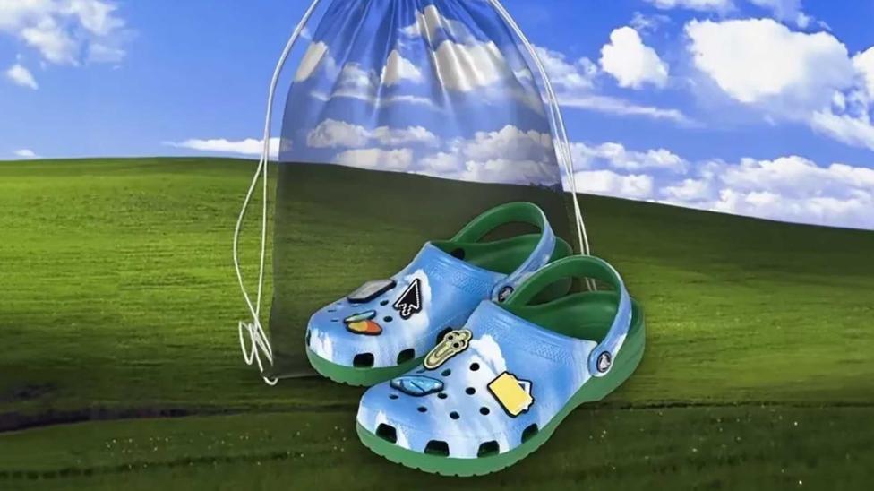Wat vinden we van deze Crocs in Windows XP-thema? - JFK