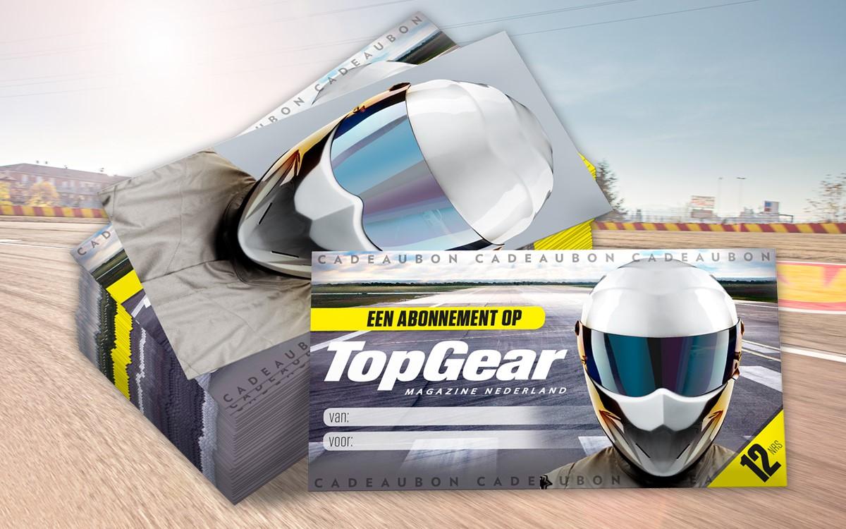 Cadeaubon TopGear Magazine - TopGear Nederland