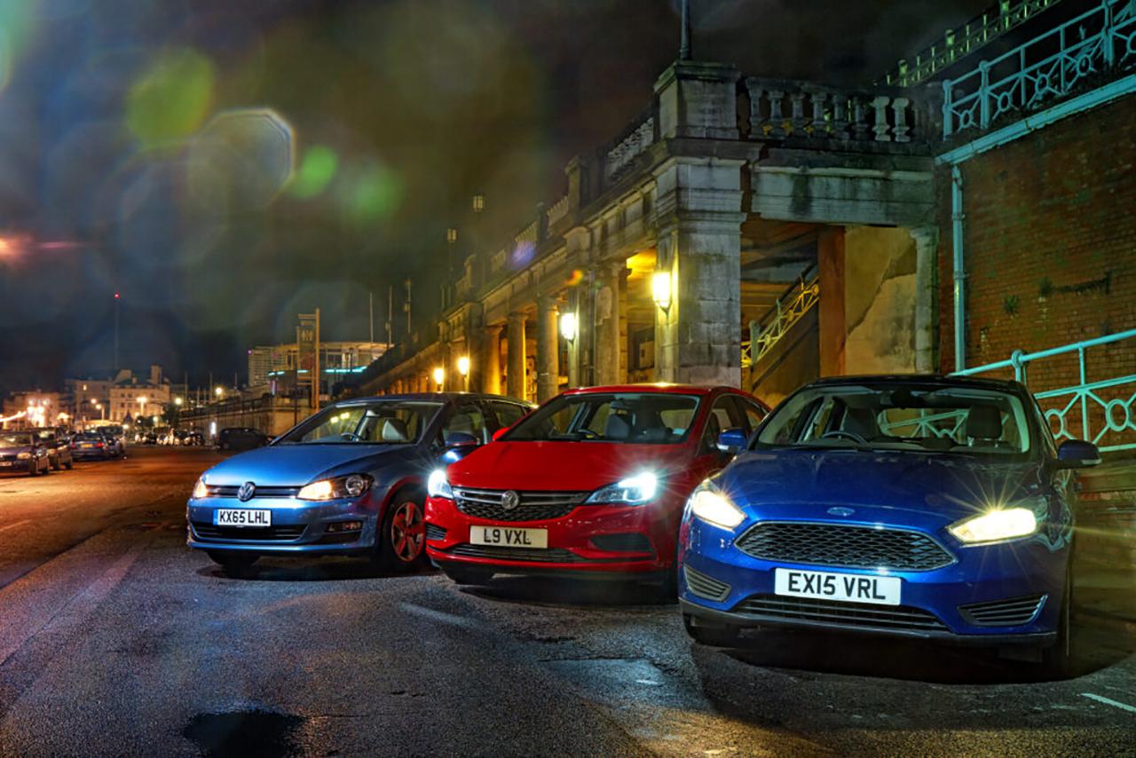 Astra vs Focus vs Golf dus Opel vs Ford vs Volkswagen
