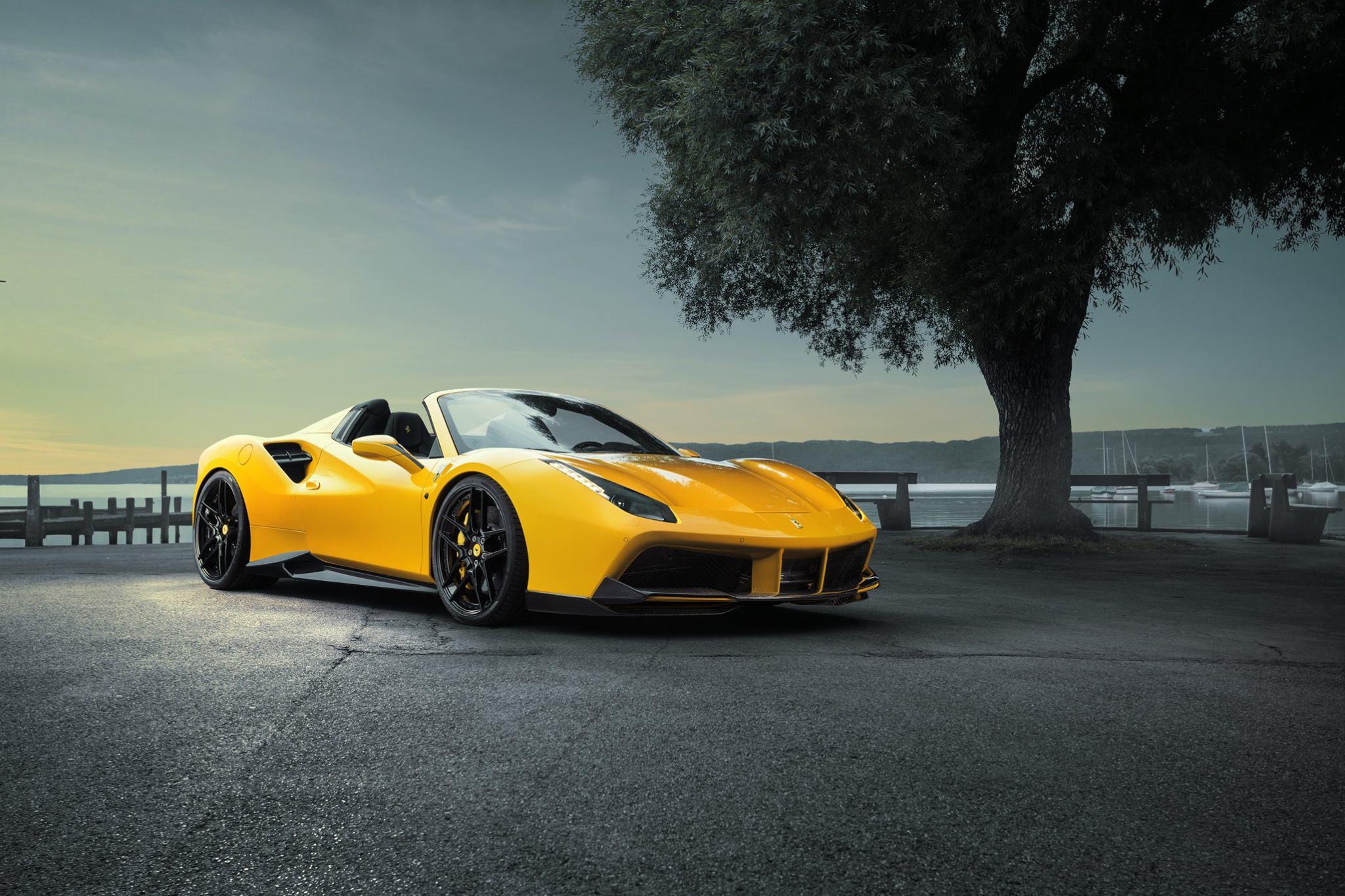 Ferrari 488 GTB Spider door Novitec Rosso