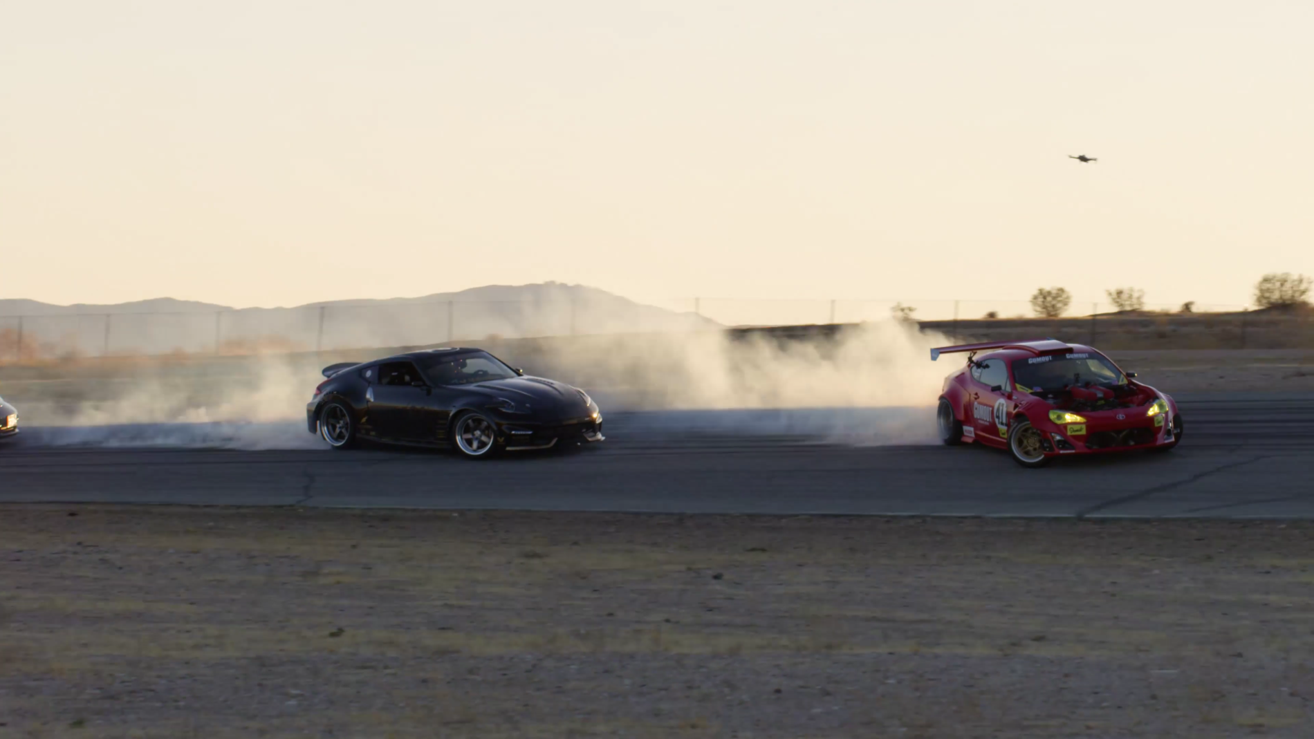 Toyota GT4586 drift voor het eerst op Willow Springs Raceway