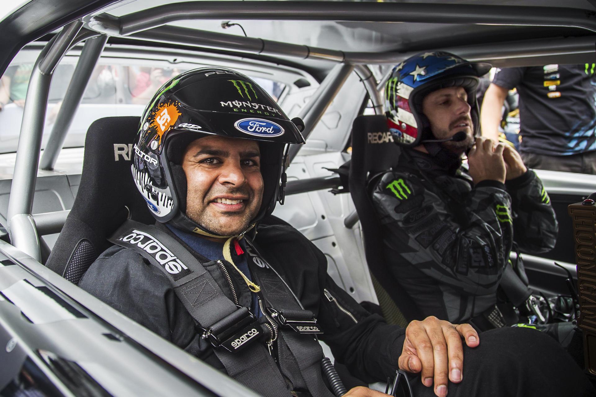 Laat je rijden door een professional als Ken Block - TopGear