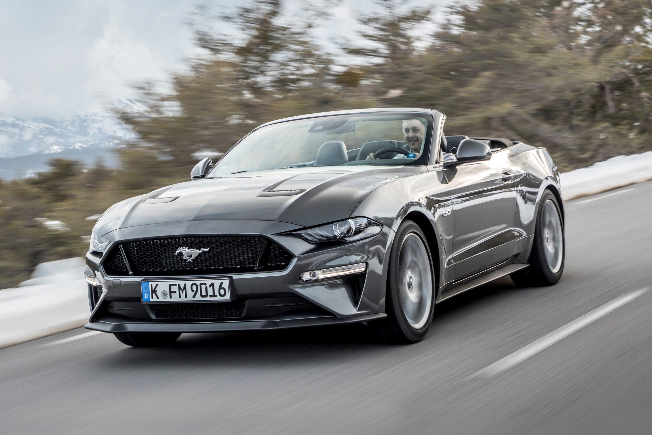 Ford Mustang 5.0 V8 GT Convertible (2018) - TopGear