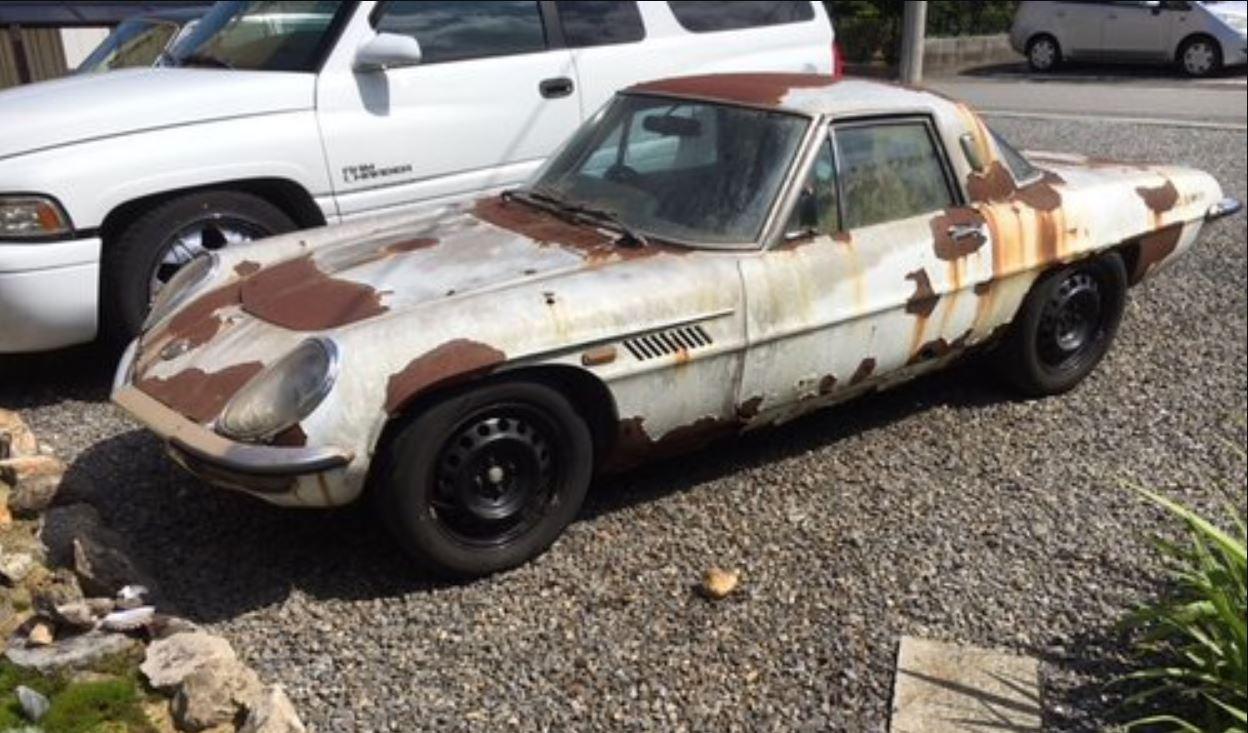 Mazda Cosmo 110S: wankeltastische barnfind - TopGear Nederland