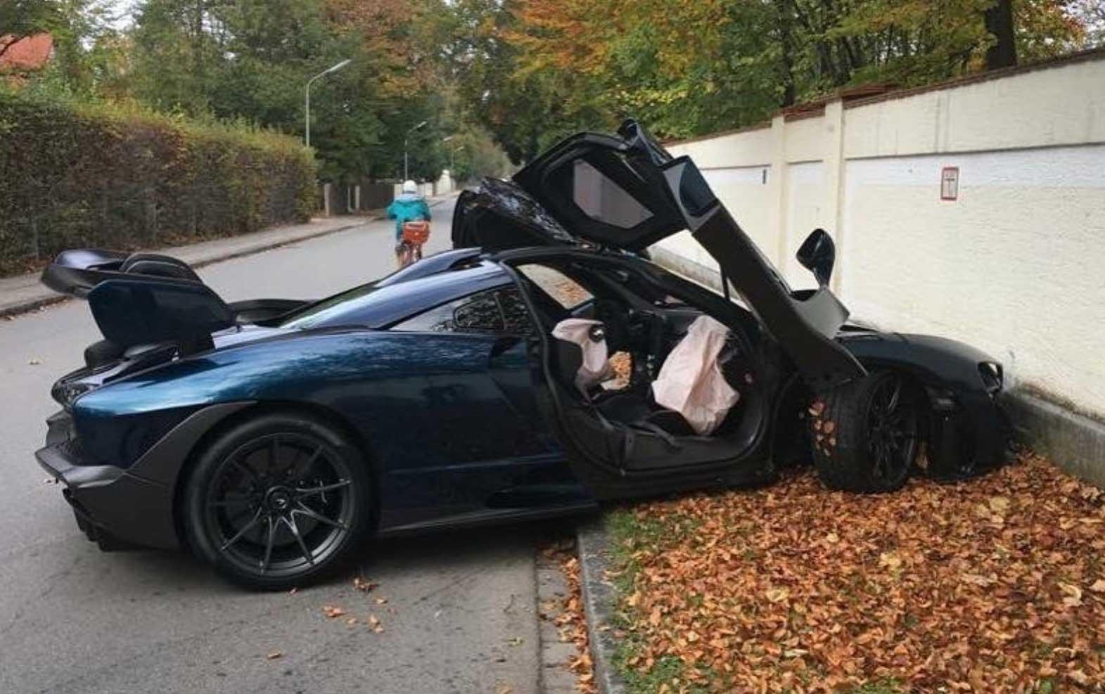 Duitser crasht McLaren Senna twee dagen na aflevering - TopGear
