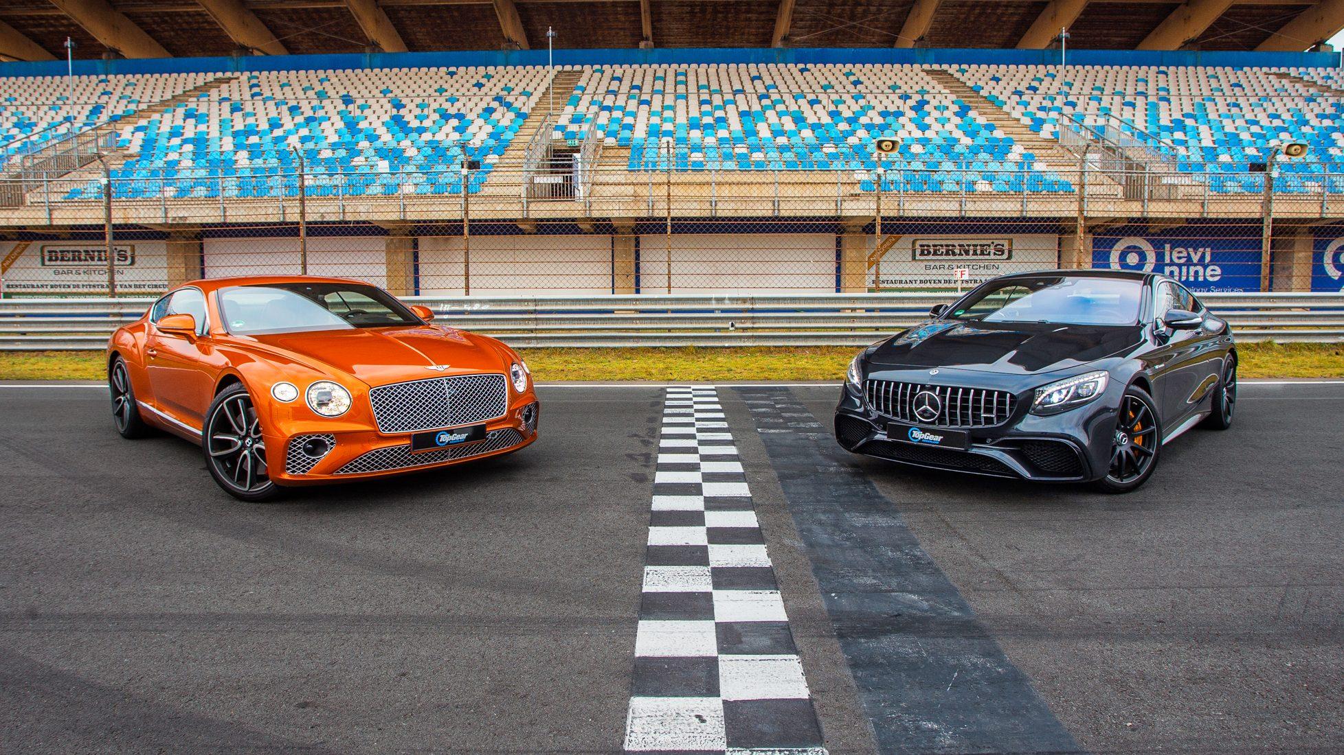 Bentley Continental GT vs Mercedes-AMG S 65 Coupé - TopGear