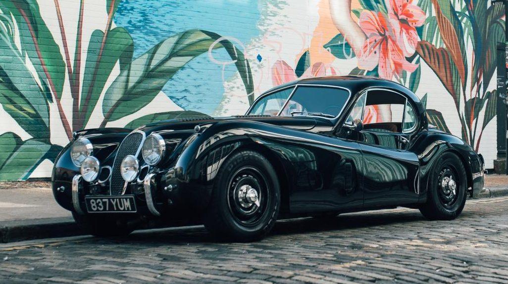 De Jaguar XK120 van David Gandy van David Gandy - TopGear Nederland