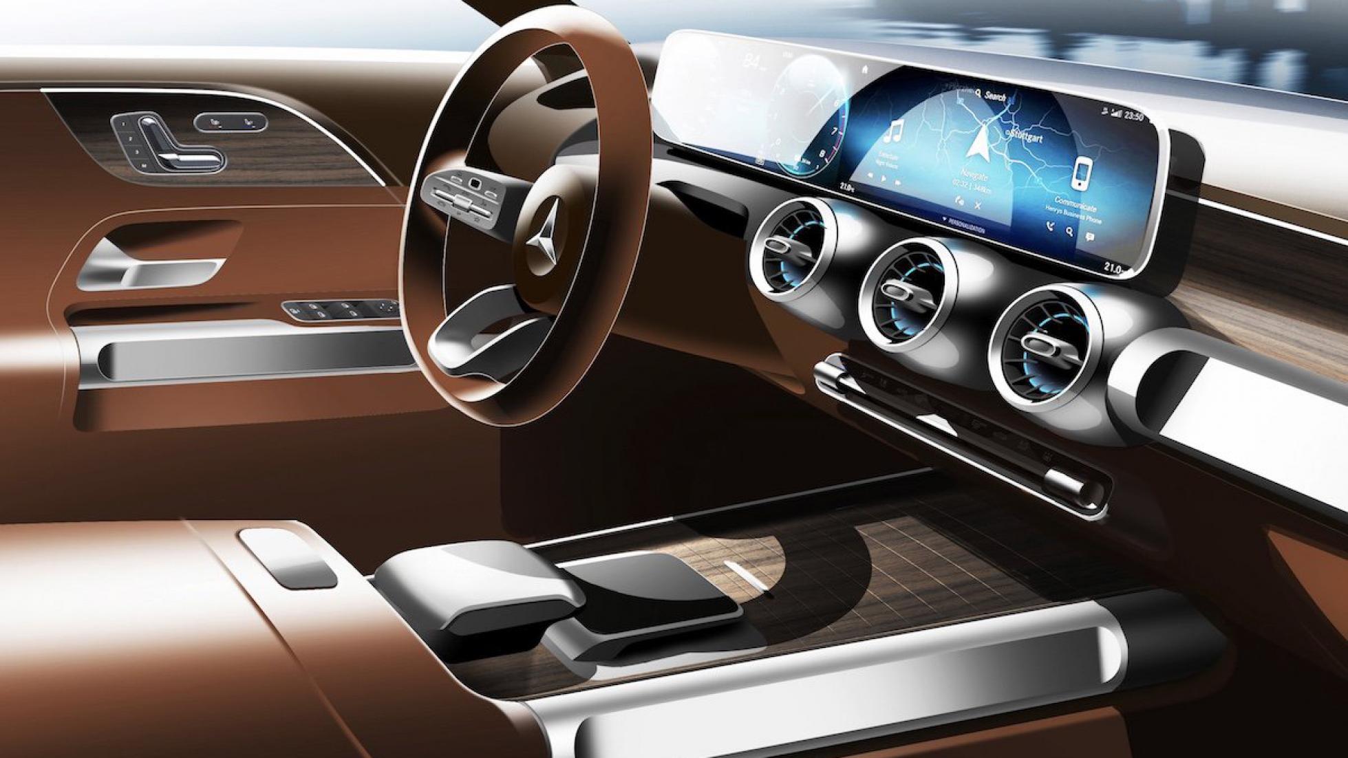 Mercedes GLB: je eerste blik op het interieur - TopGear Nederland