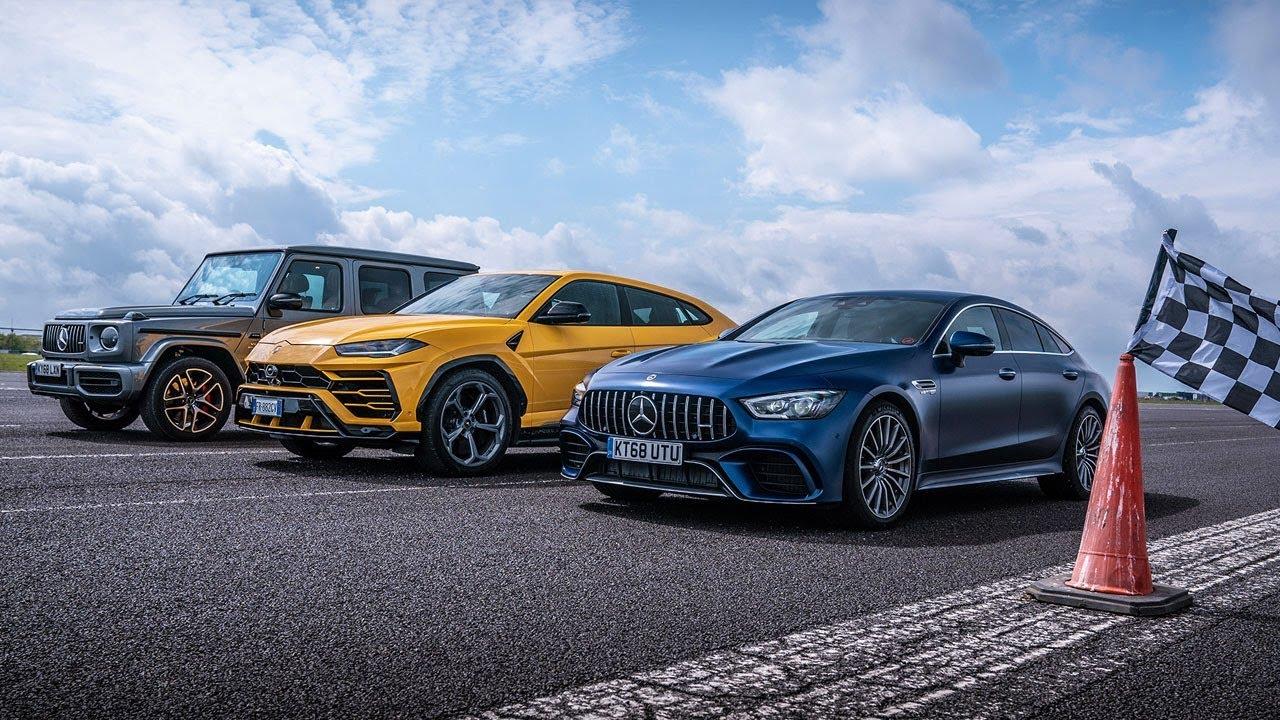Urus vs G 63 vs AMG GT 63 S 4-door - TopGear Nederland