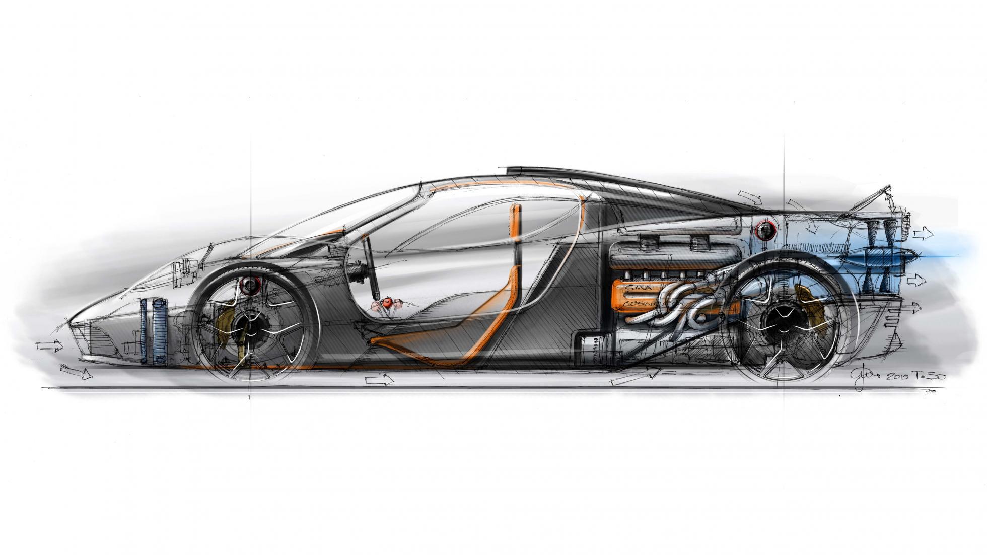 Gordon Murray T.50: opvolger van de McLaren F1 - TopGear Nederland
