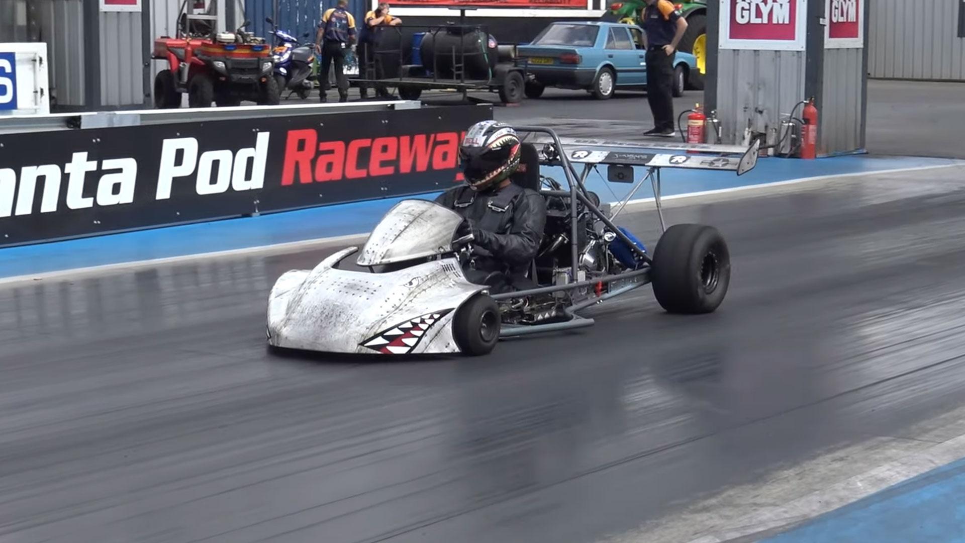 Deze dragkart is sneller dan een Dodge Demon - TopGear Nederland