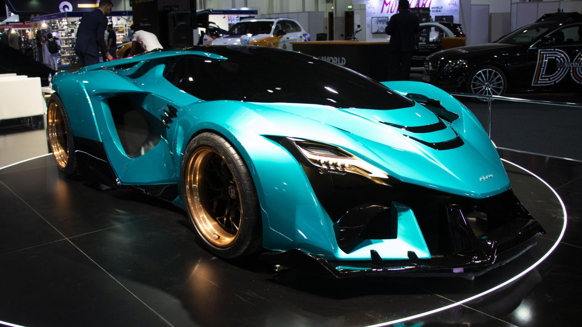 Ajlani Drakuma is een hypercar met ruim 1.200 pk - TopGear Nederland
