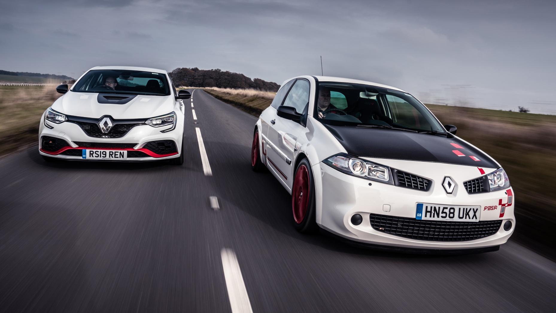 Mégane R26.R vs Mégane Trophy-R - TopGear