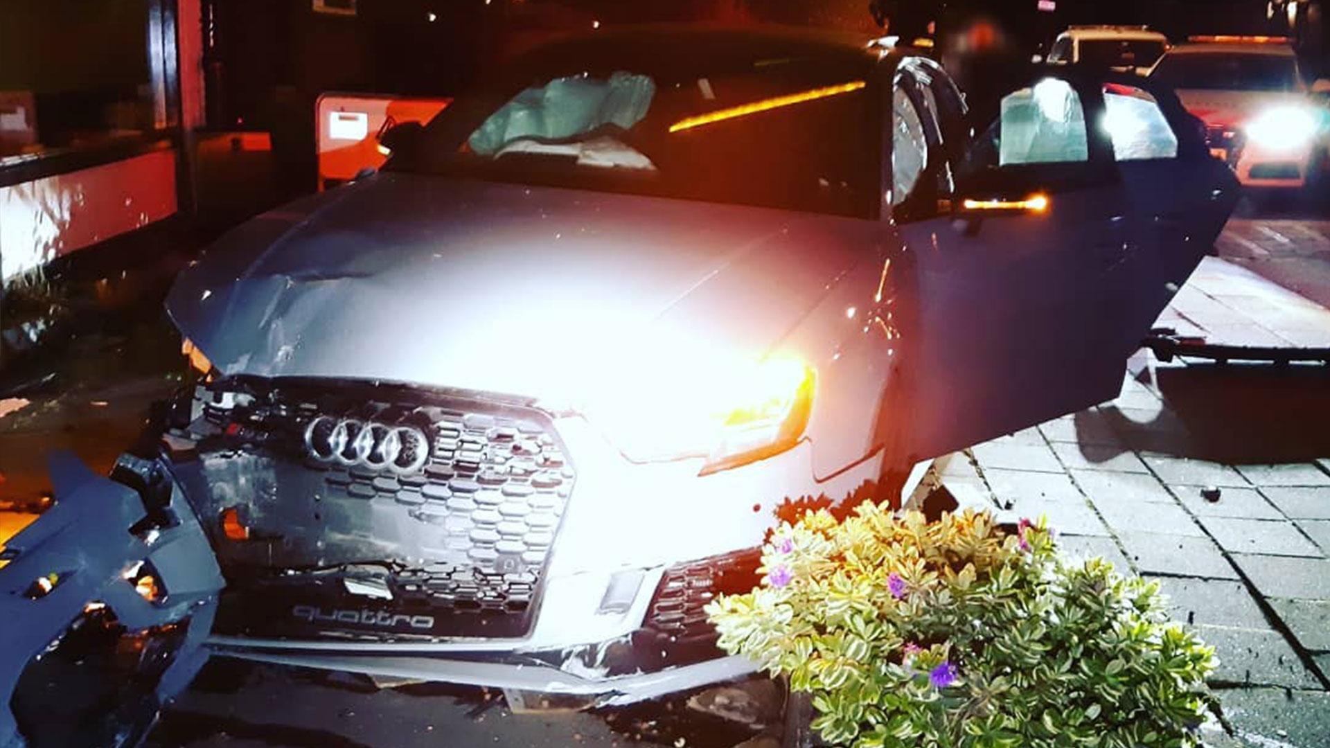Audi RS 3 crasht na achtervolging met 260+ km/u - TopGear Nederland