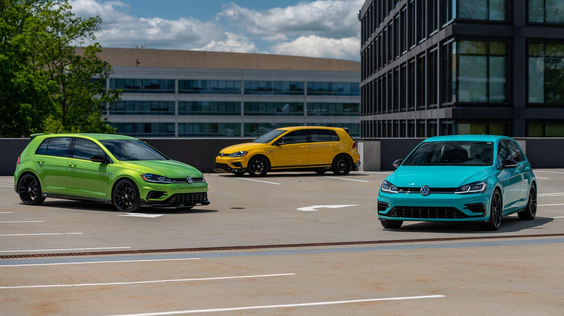 Zeldzaam: Spektrum-kleuren voor de Volkswagen Golf R - TopGear