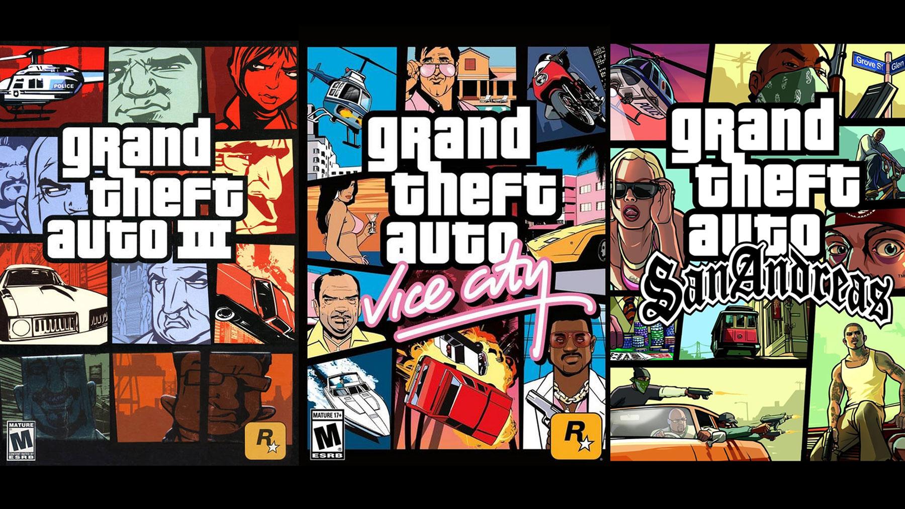 ’Remaster GTA III, San Andreas en Vice City in de maak’ - TopGear