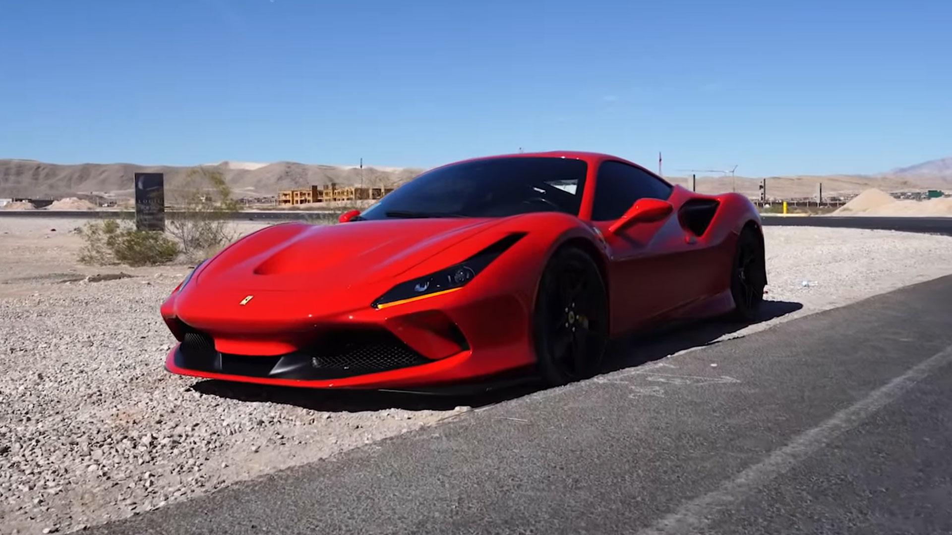 Ferrari F8 Tributo total loss door verborgen schade - TopGear Nederland