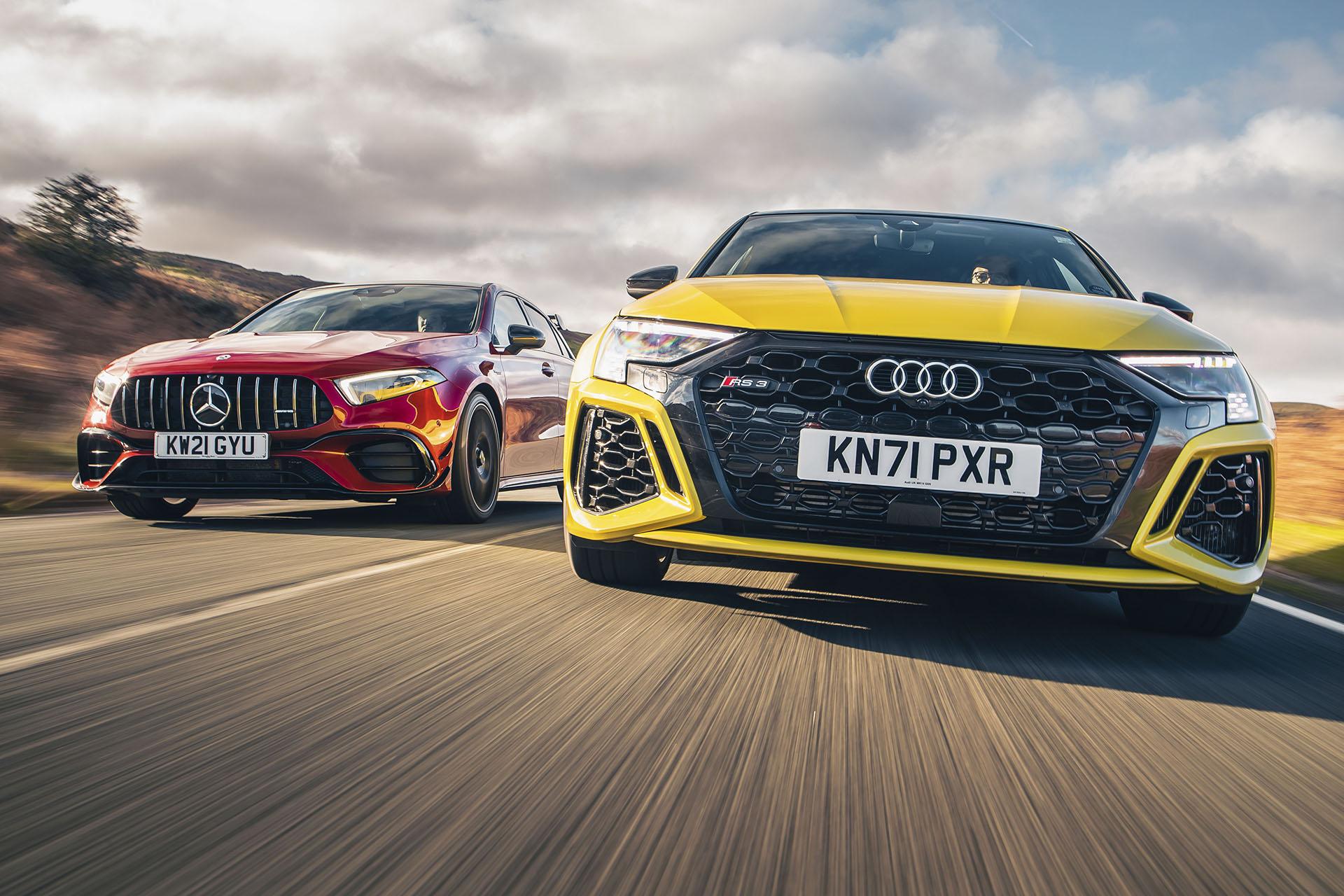 Mercedes-AMG A 45 S of Audi RS 3 Sportback: welke is beter?