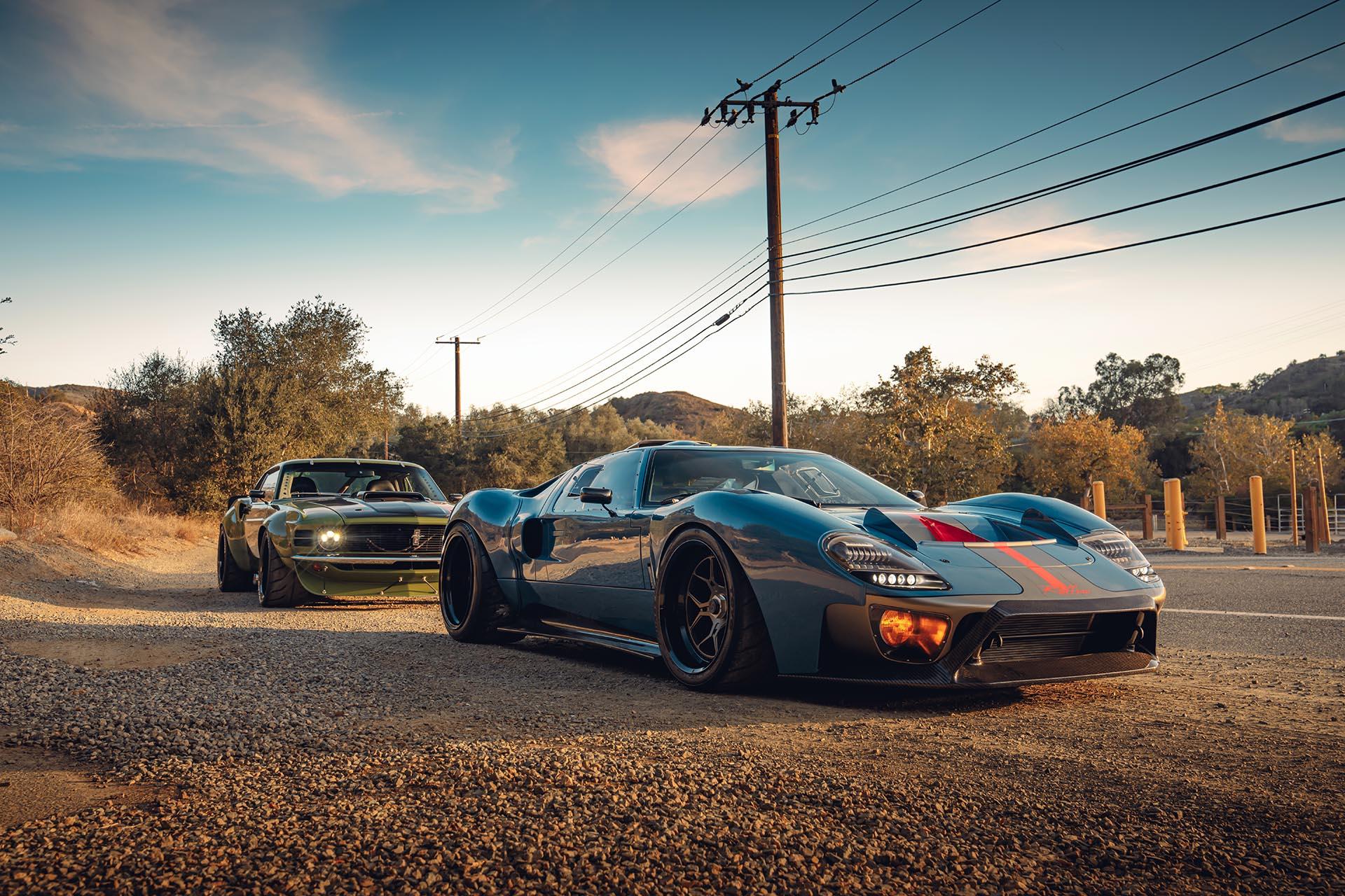 Eigenaar verbouwde zijn Ford GT40 en Mustang met YouTube-kennis
