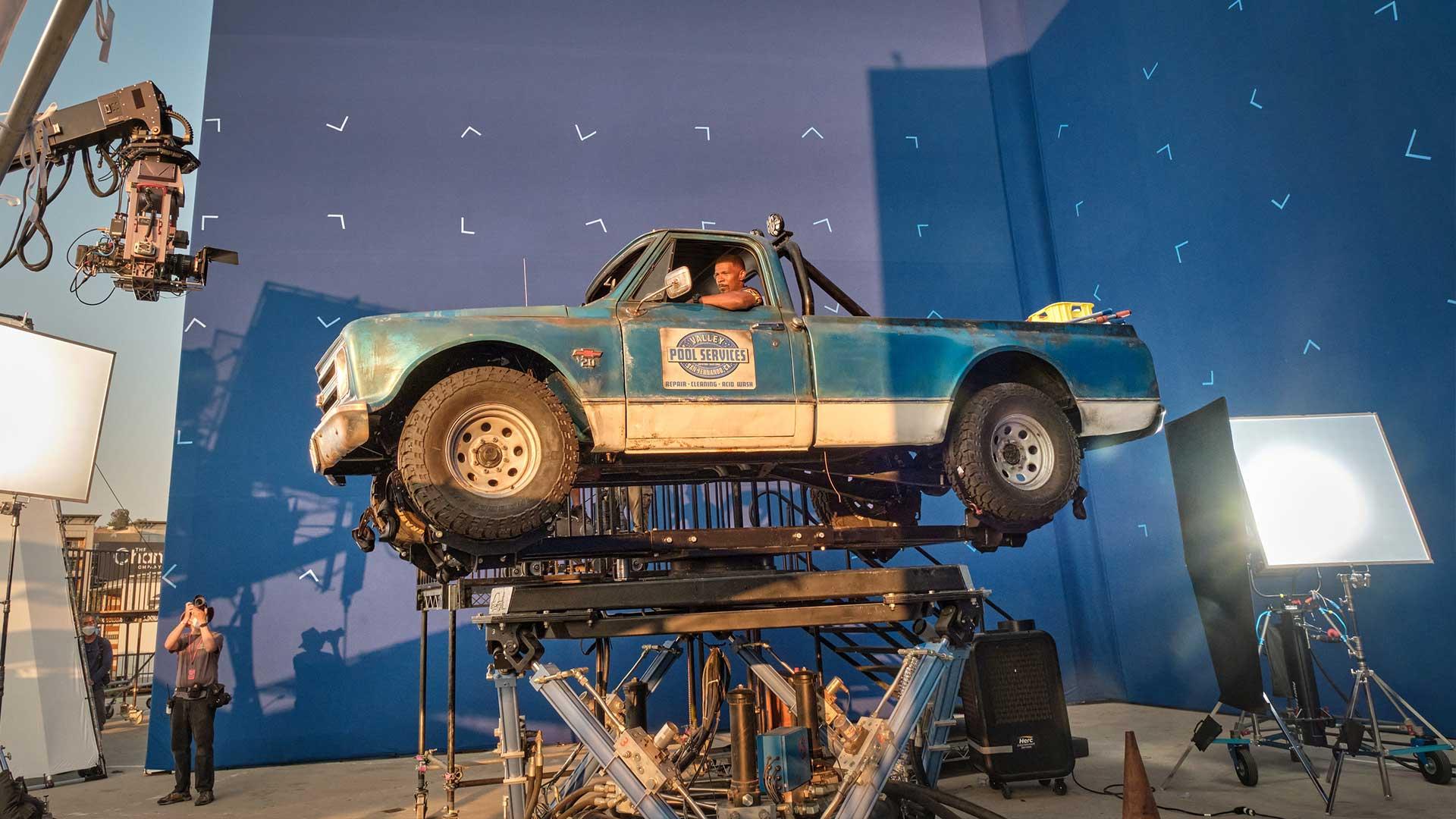 Met dit geniale apparaat filmen ze (veilig) acteurs in achtervolgingsscènes