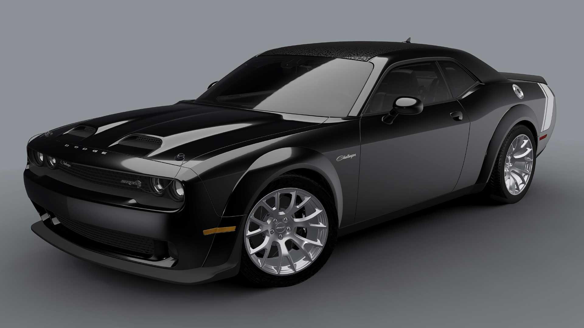 Kan de Dodge Challenger Black Ghost zijn voorvader evenaren?