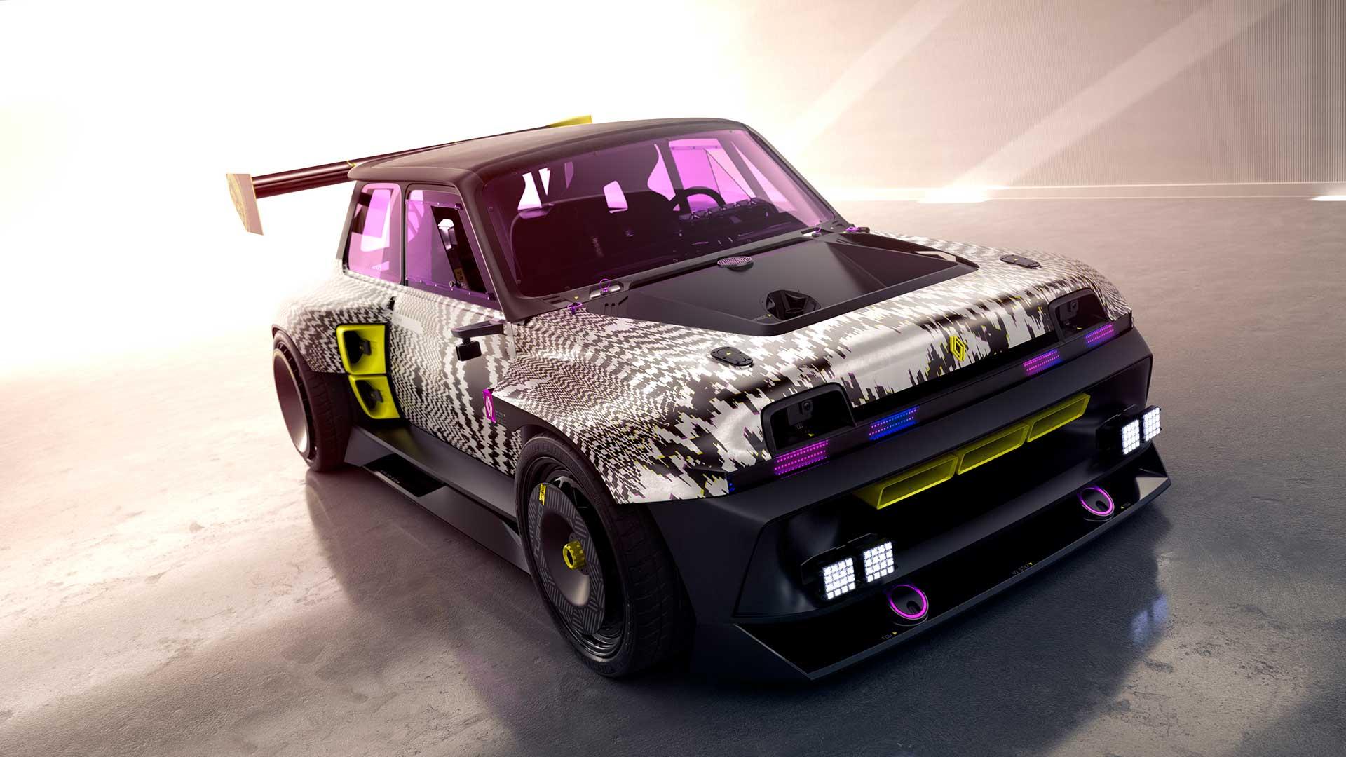 Renault R5 Turbo 3E is een driftig rallymonstertje - TopGear