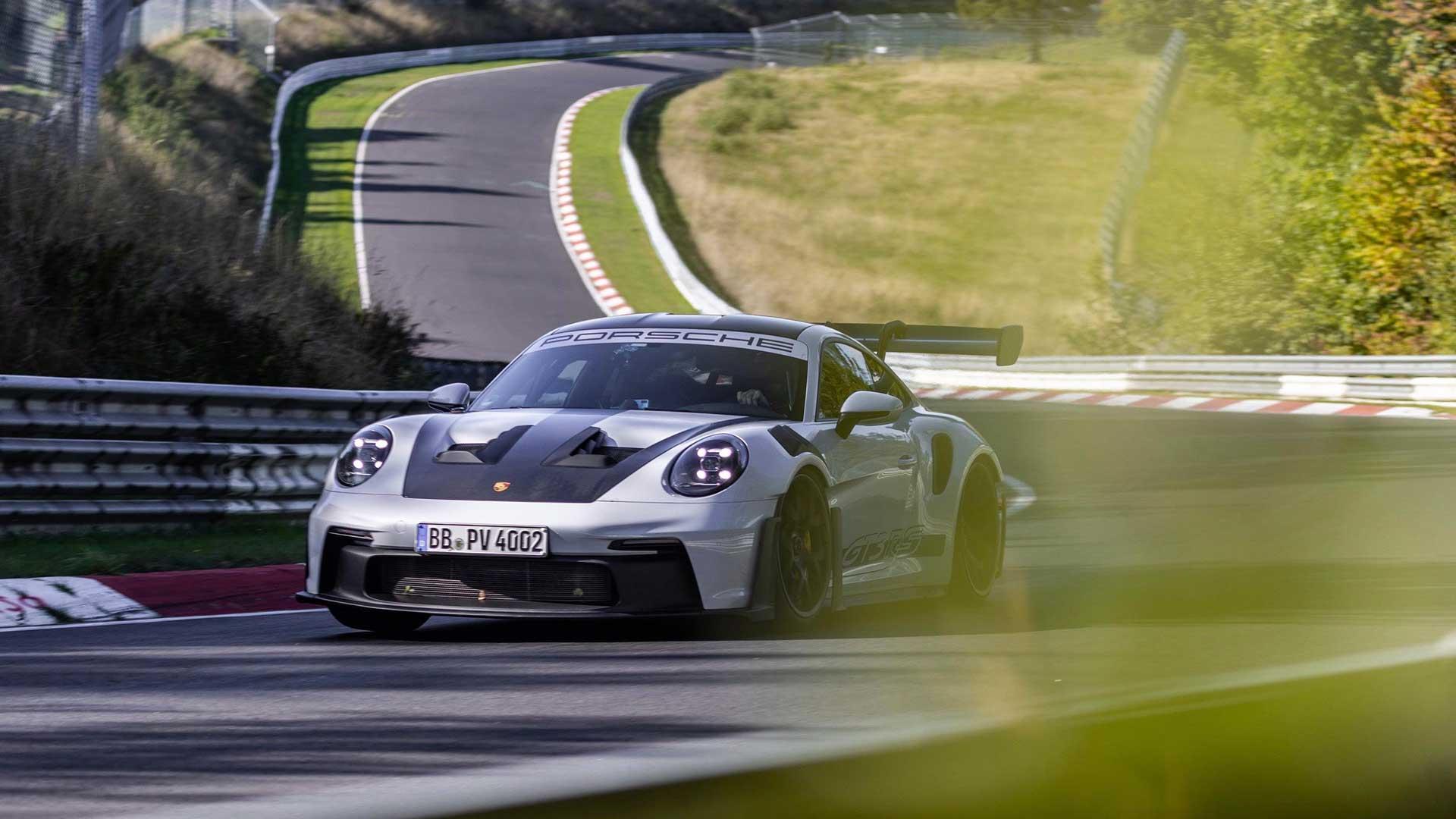 Porsche 911 GT3 RS doet een ronde op de Nürburgring - TopGear