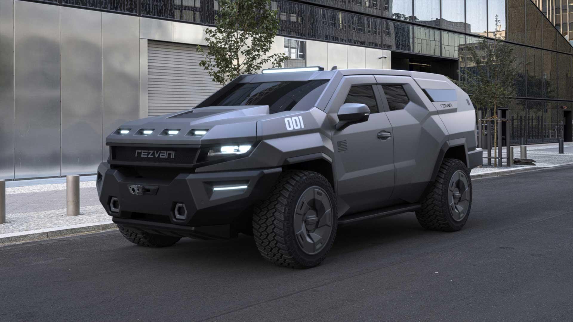 Rezvani Vengeance: een 700 pk bepantserde SUV - TopGear