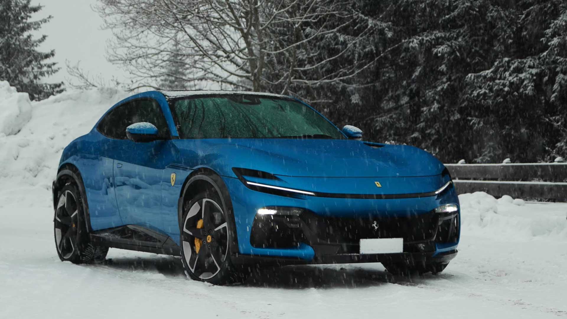 Rijden met de Ferrari Purosangue: is hij 500.000 euro waard? - TG
