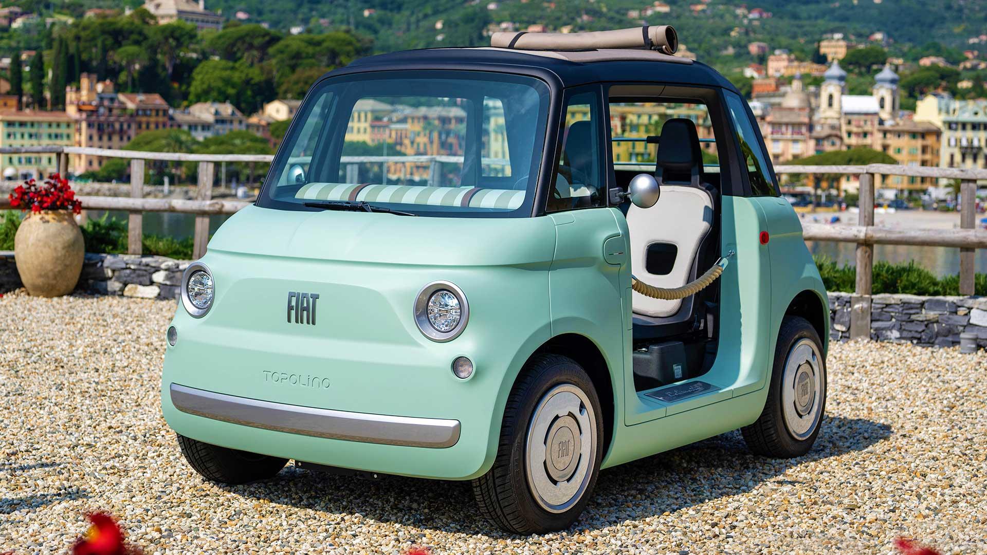 De nieuwe Fiat Topolino is zelfs korter dan de oude 500 - TopGear