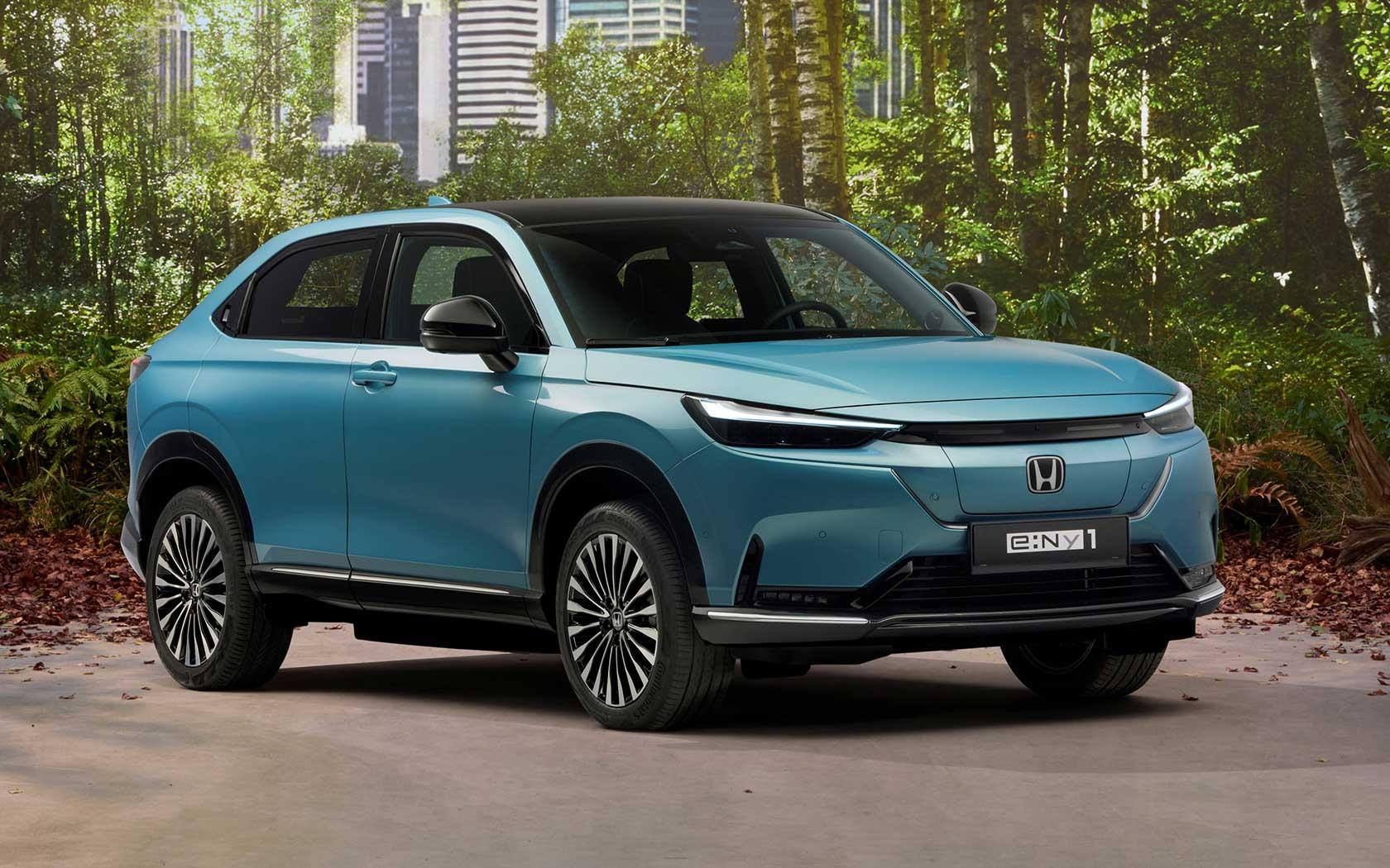 Honda presenteert drie nieuwe SUV's: ZR-V, CR-V en e:Ny1