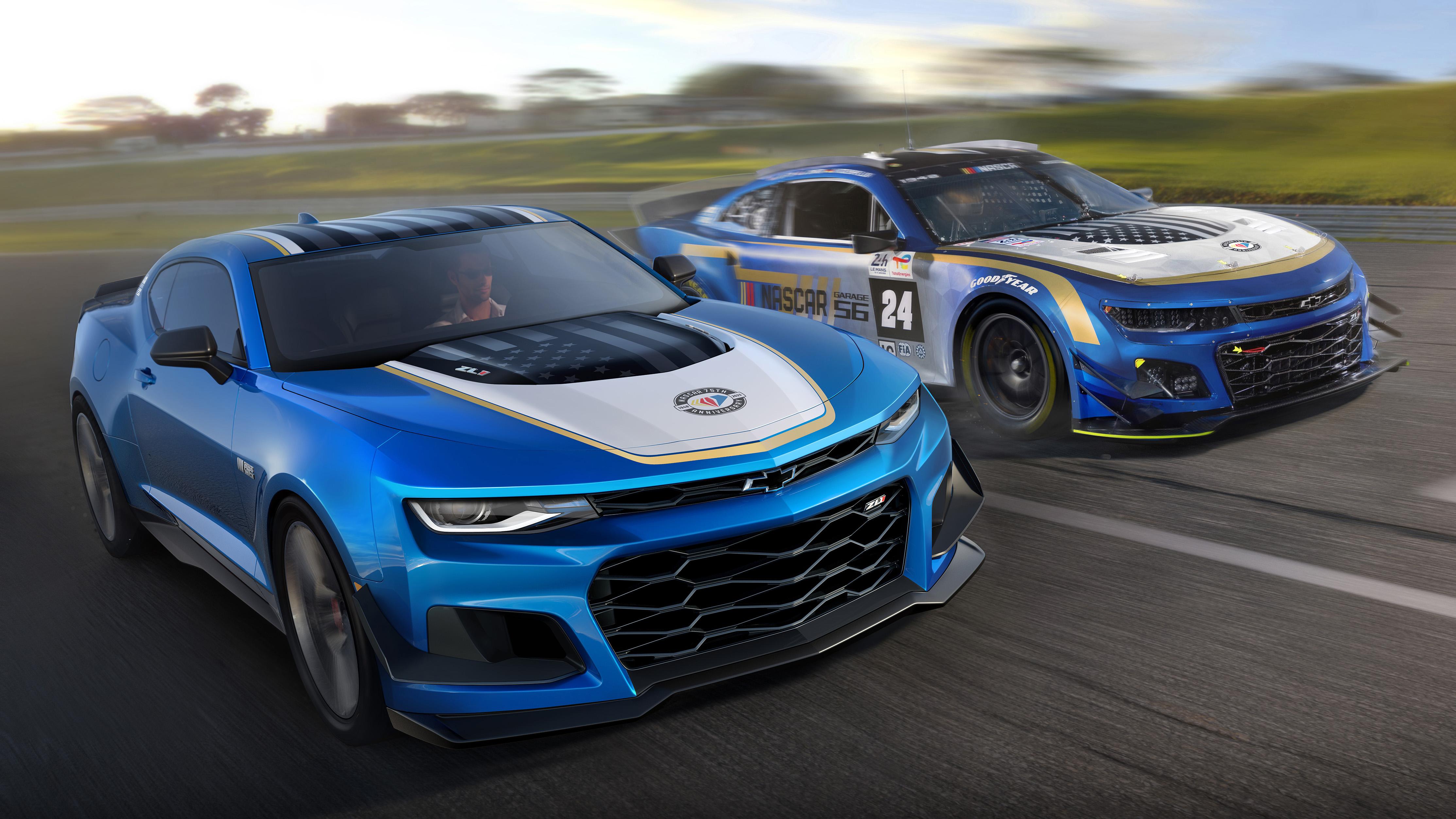 Camaro ZL1 brengt ode aan de NASCAR Camaro van Le Mans