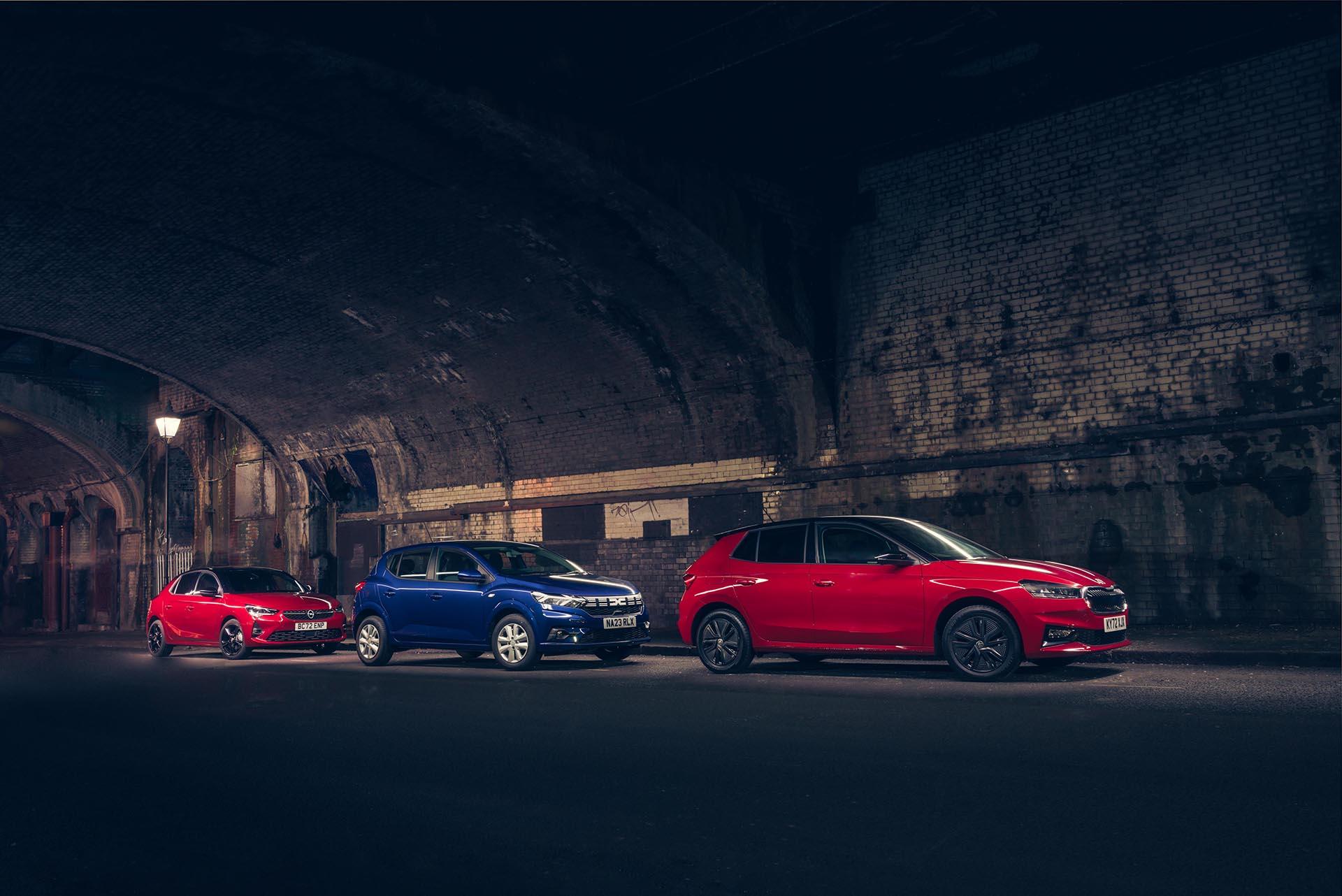 Beste stadsauto: Opel Corsa vs Dacia Sandero vs Skoda Fabia