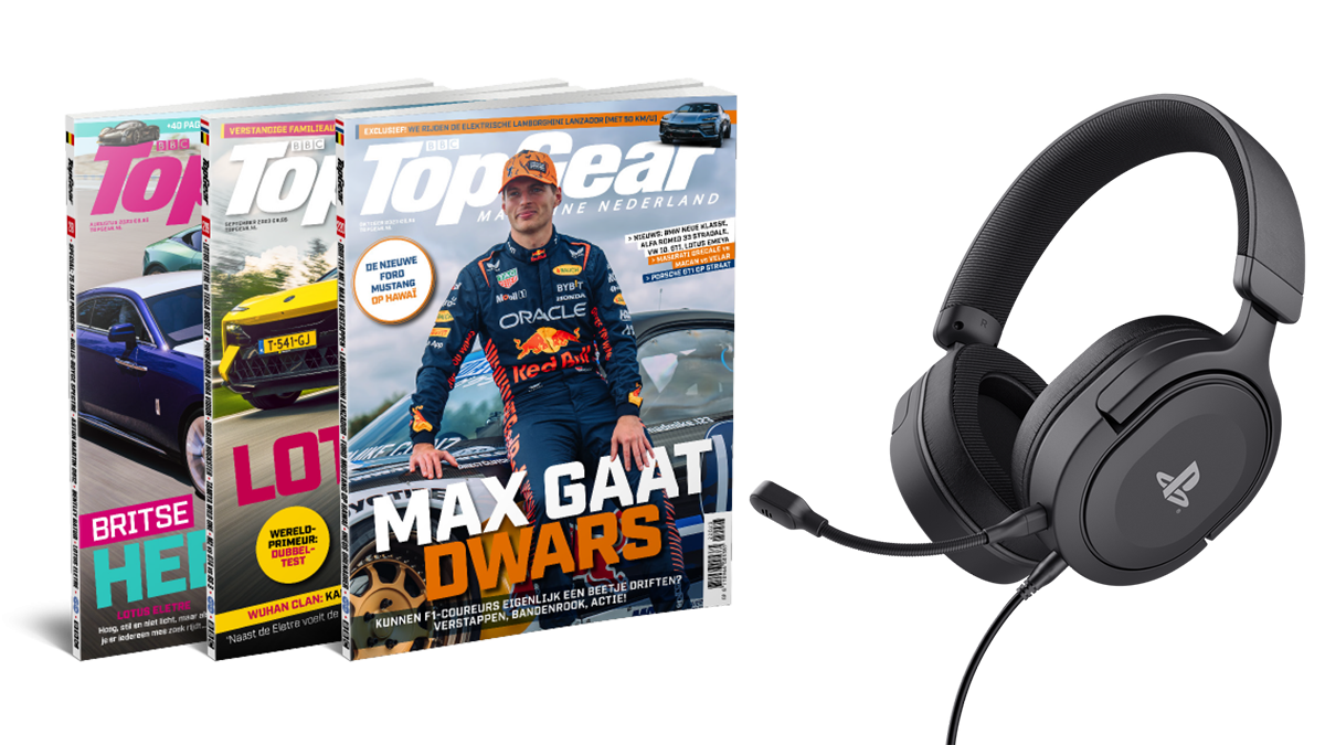 Halfjaar TopGear met gratis Trust Gaming Headset - TopGear