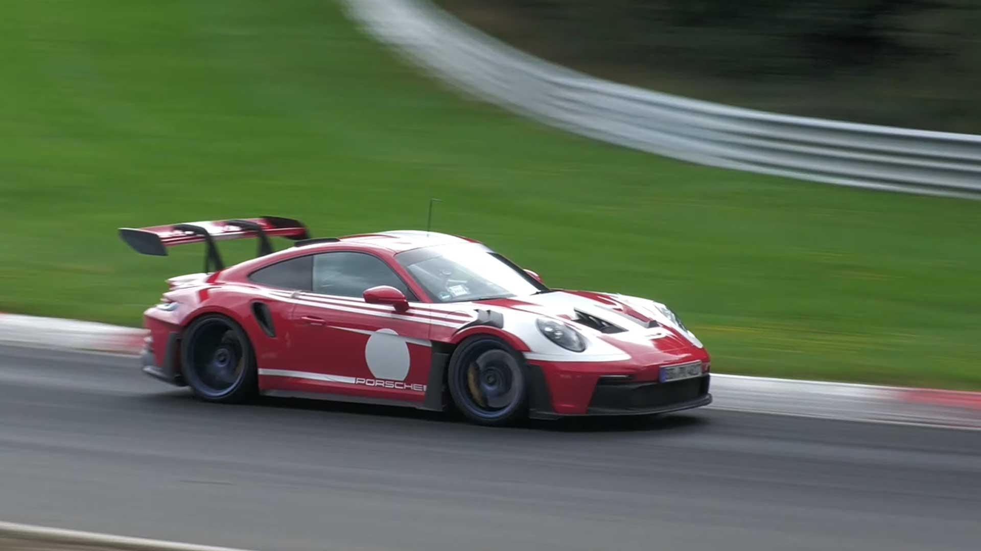 Porsche 911 GT3 RS van Manthey test op de Nürburgring - TopGear