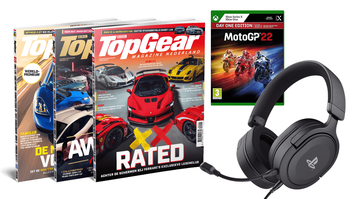 Halfjaar TopGear + Trust Headset met MotoGP22 - TopGear Nederland