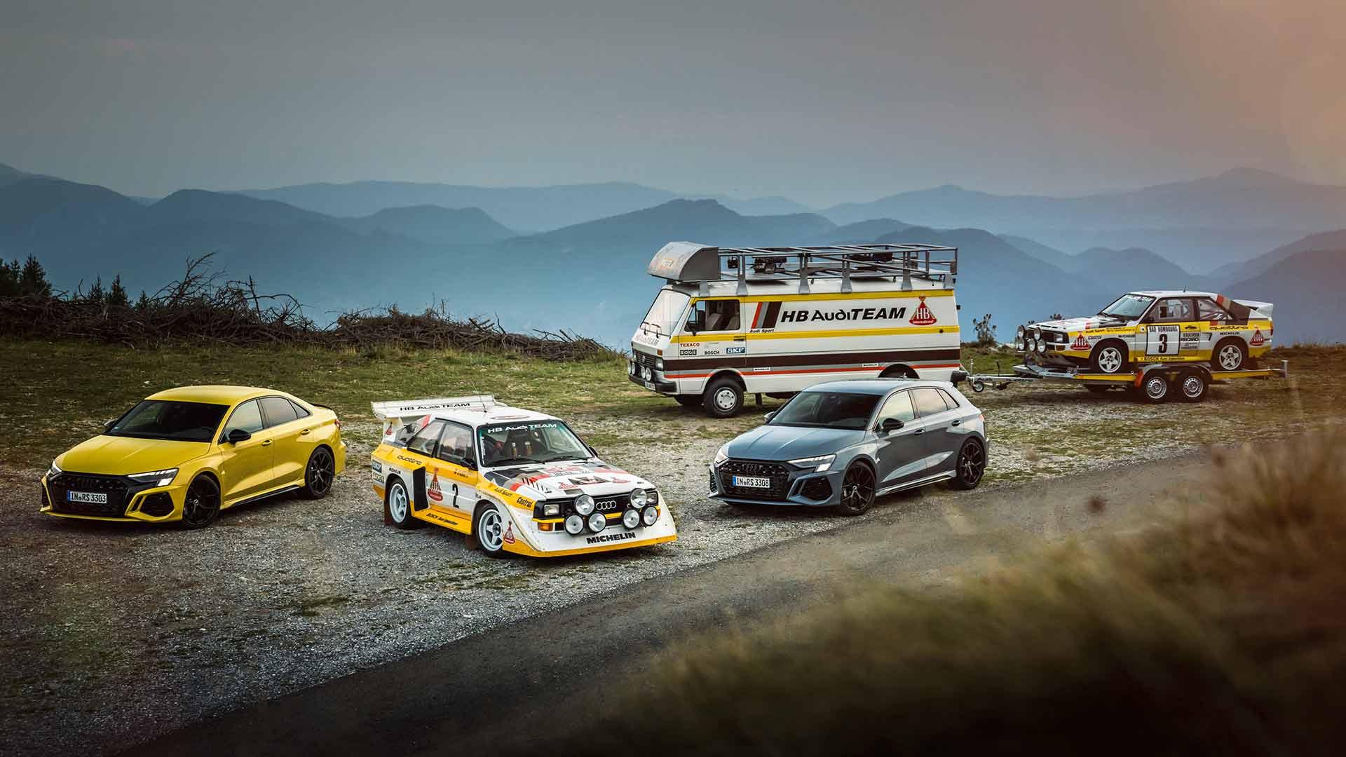 Rijden in de mooiste vijfcilinders en quattro's die Audi te bieden ...