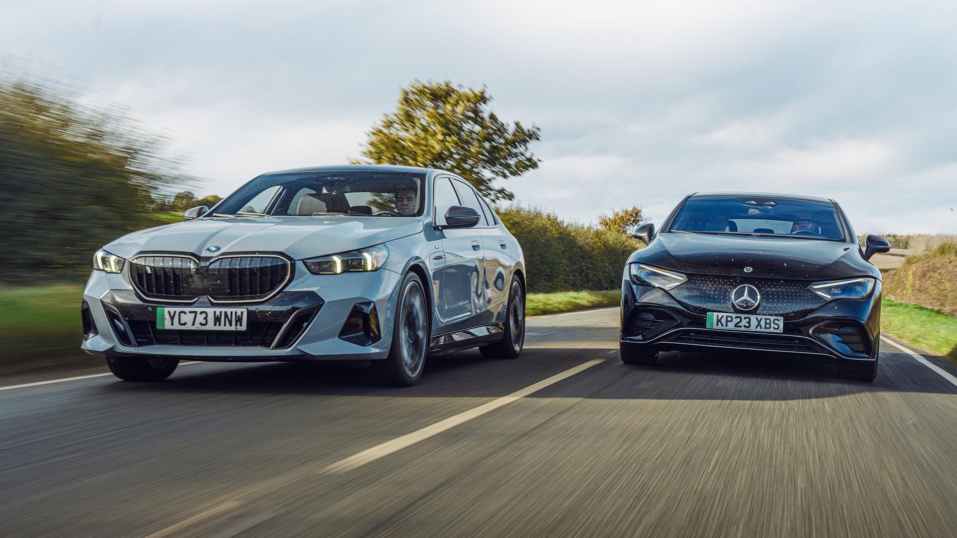 BMW i5 vs Mercedes EQE review (2024) - TopGear
