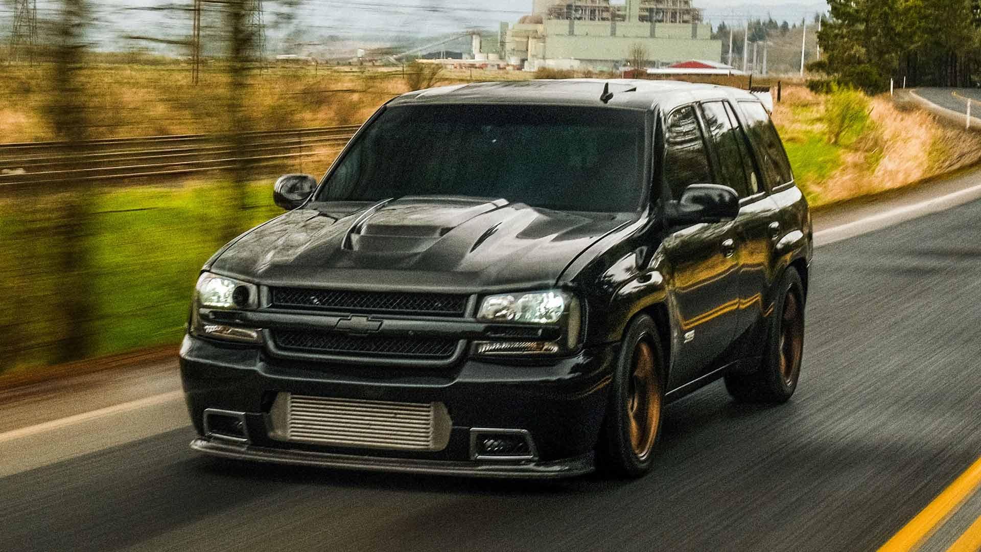 Getunede Chevrolet Trailblazer SS is een grote bandenverslinder - TopGear